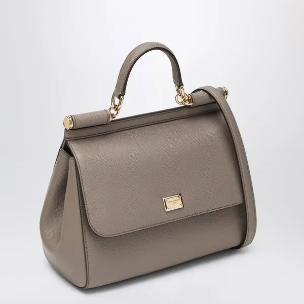 Dolce & Gabbana Large Sicily Handbag - Brown