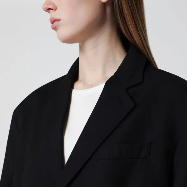 THE FRANKIE SHOP Oversized Single-breasted Gelso Jacket