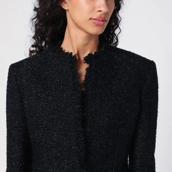 Givenchy Tweed And Lurex Jacket