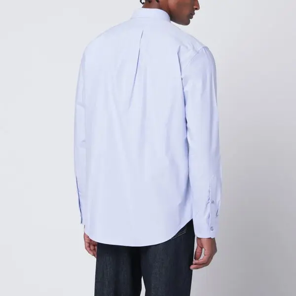 Givenchy Button-down Shirt In Cotton - Light Blue