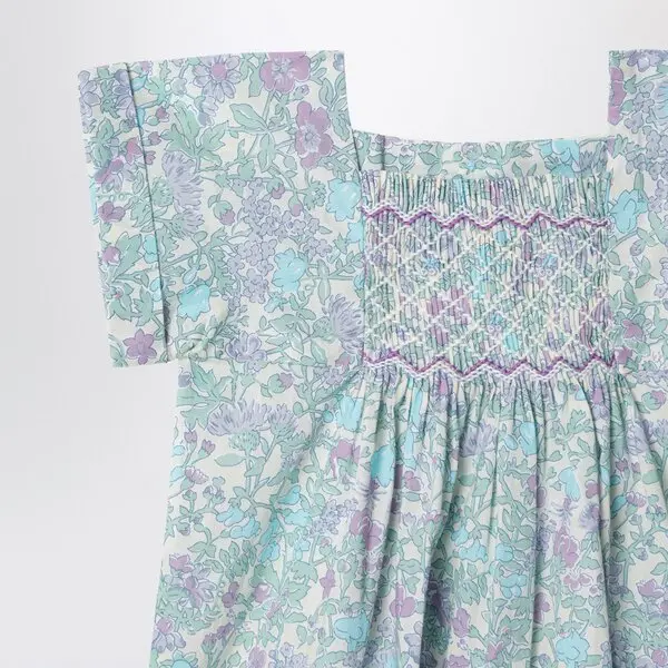 Bonpoint Pais Liberty" Floral Print Cotton Mini Dress