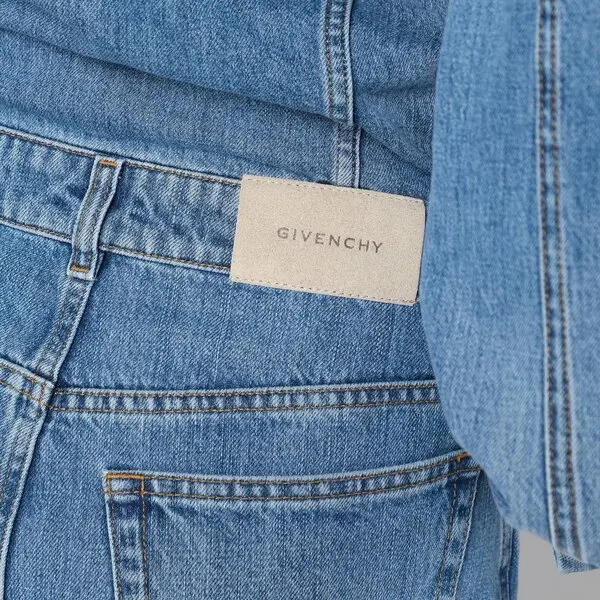 Givenchy Medium Blue Denim Jumpsuit