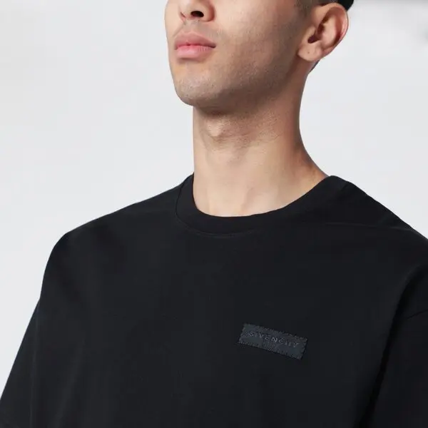 Givenchy Cotton T-shirt With Logo Patch