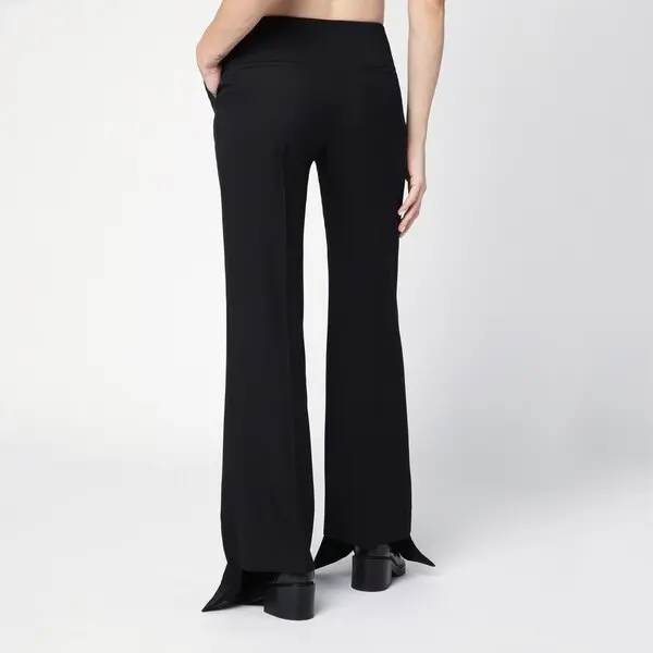 Chloé Virgin Wool Asymmetrical Trousers