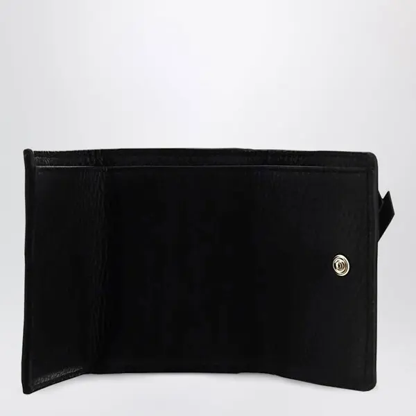 Chloé Mini Alphabet Trifold Wallet Black