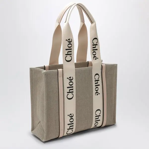 Chloé Medium Woody Tote Bag - Pink