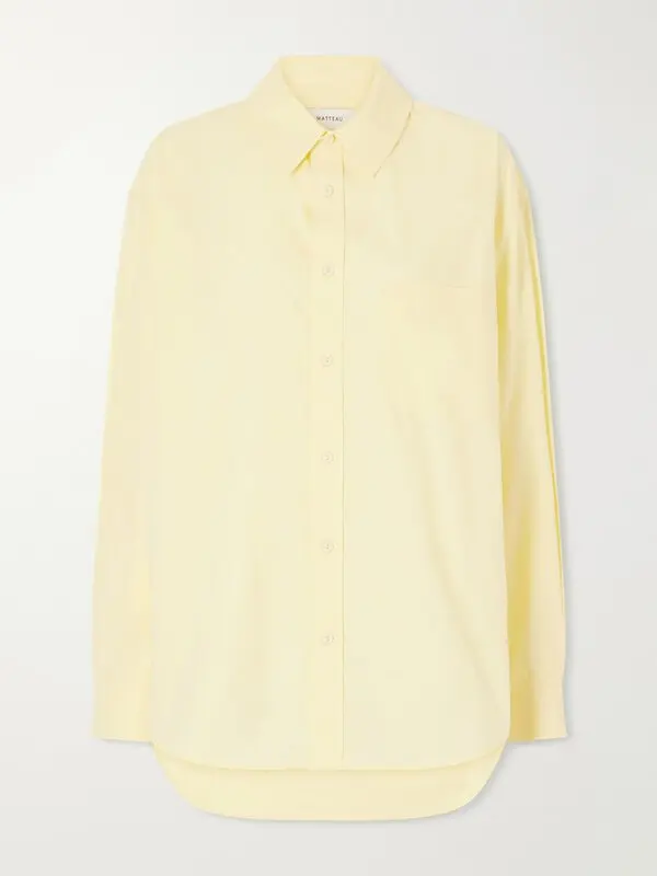 Matteau Organic Cotton-poplin Shirt