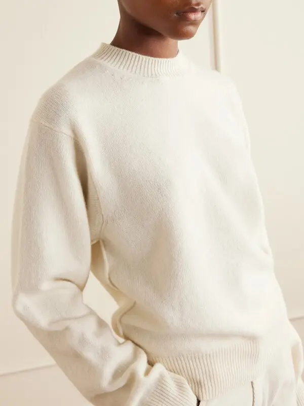 HAIKURE Rose" Wool And Cashmere-blend Sweater