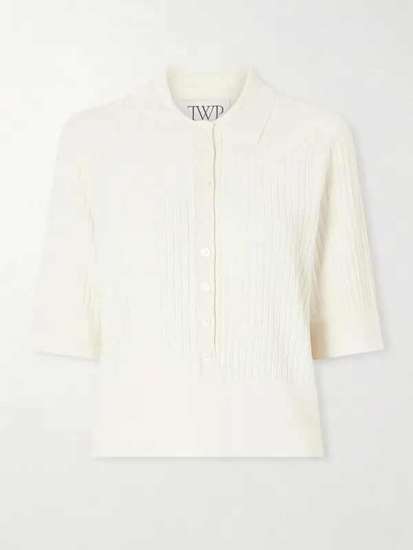 TWP Ribbed Knit Shirt