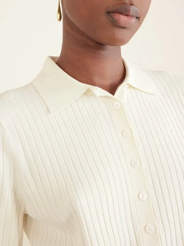 TWP Ribbed Knit Shirt