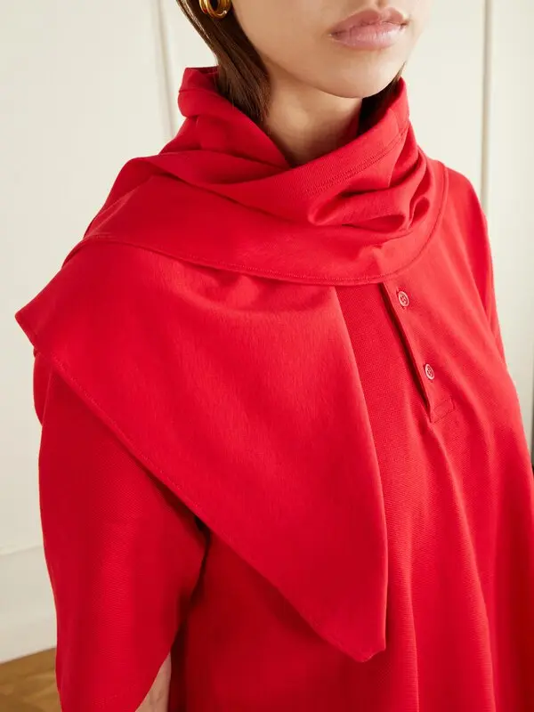 FLORE FLORE Frayed Organic Cotton Scarf