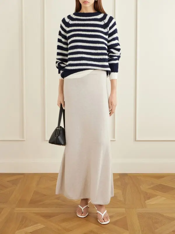 LISA YANG Cashmere Midi Skirt