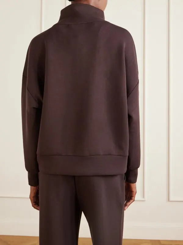 Varley Hawley Jersey Sweatshirt - Brown