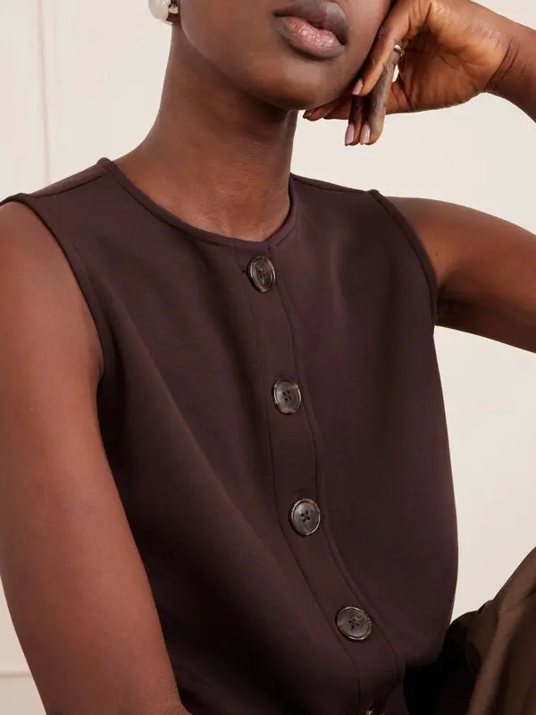 Varley Josie Button-through Vest