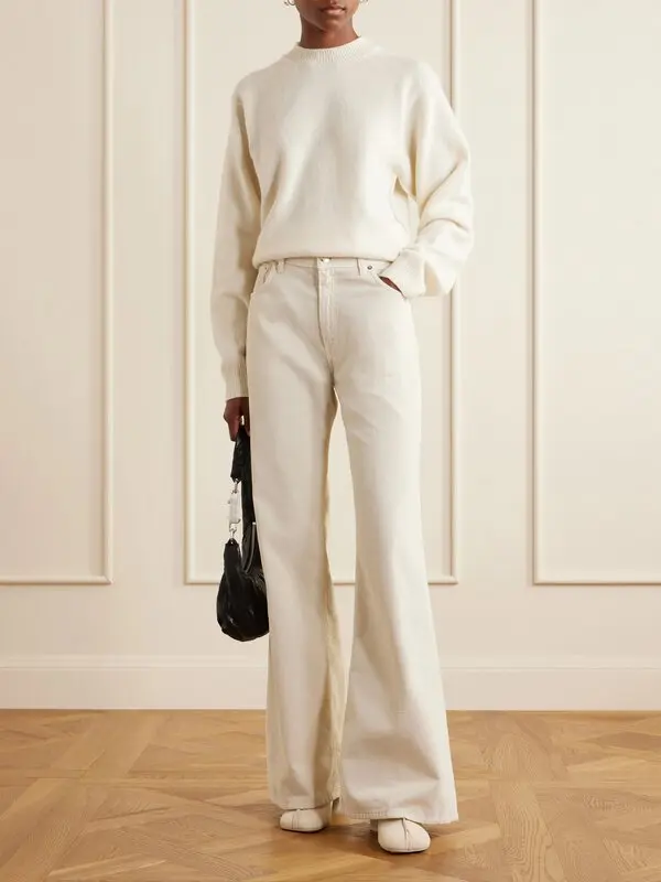 MAISON MARGIELA Suede Split-toe Ankle Boots With Painted Heel