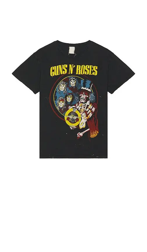 MadeWorn Guns N Roses Tee In Black