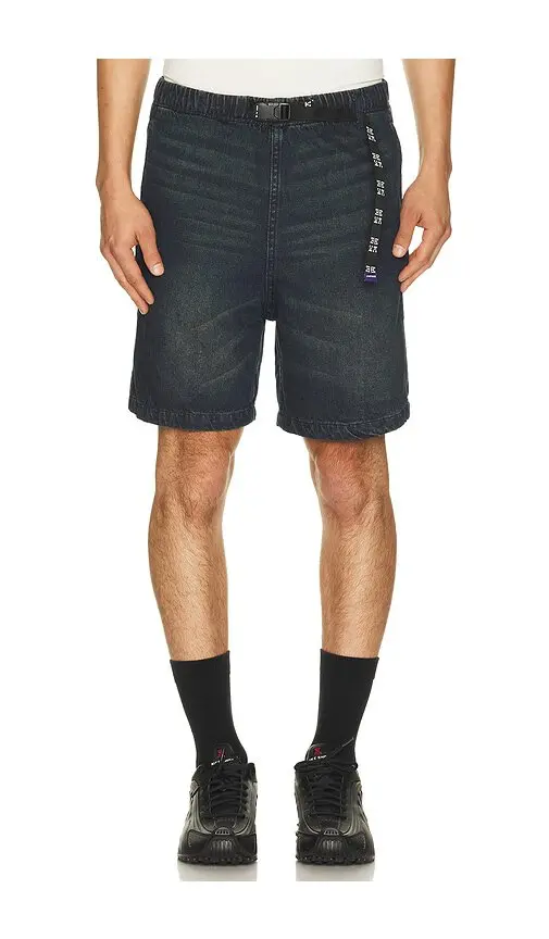 DEVA STATES Stroll Denim Shorts In Blue