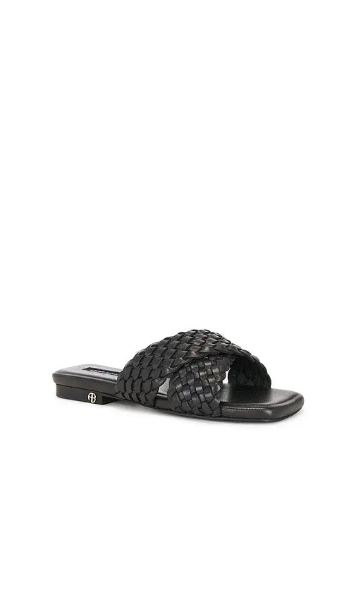 ANINE BING Ria Braided Slides
