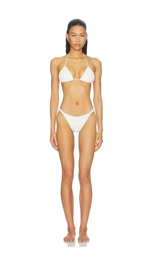 Frankies Bikinis X Paige Lorenze Tide Knit Bikini Bottom