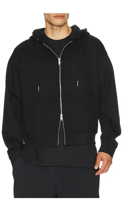 On Club Collective Fz Hoodie - Black