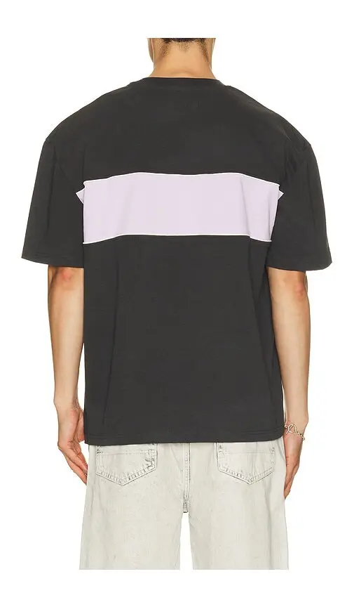 CRITICAL SLIDE Electric Panel Tee In Black