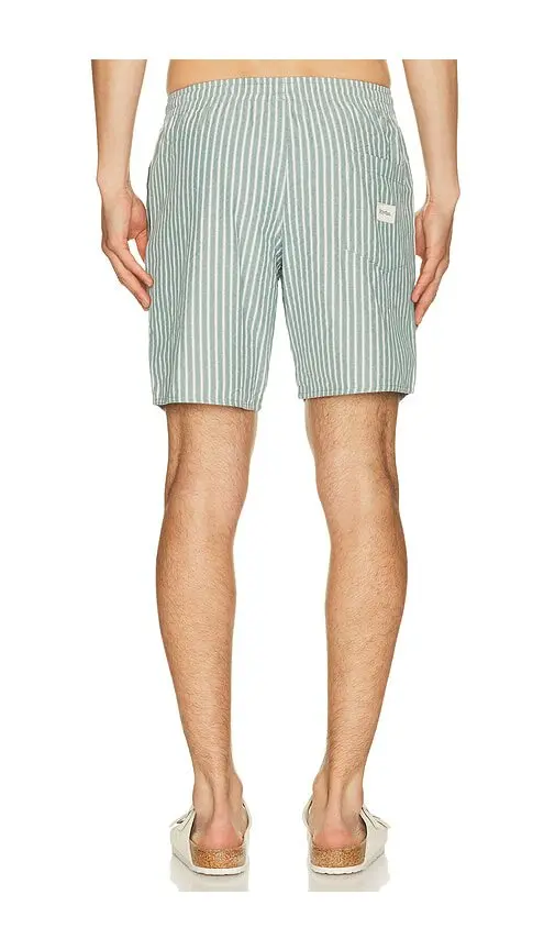 RHYTHM Seersucker Stripe Jam Short