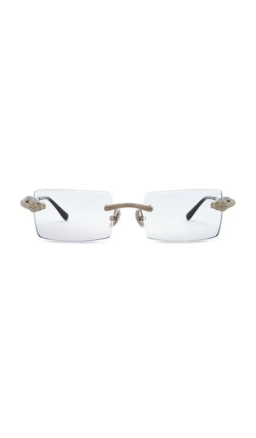 JAMES ORO Serpent Authentic Glasses In White
