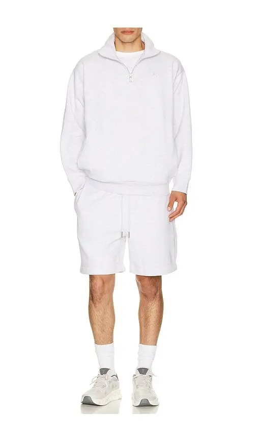 On Club Collective 1/4 Zip In White