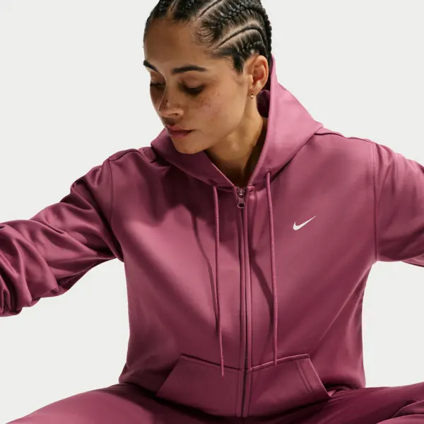 Nike Studio Fleece Therma-fit Hoodie - Red