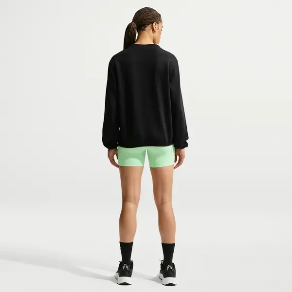 Nike Studio Fleece Sport Dri-fit Crew-neck Sweatshirt - Black