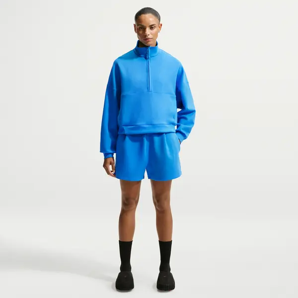 Nike 24.7 Impossiblysoft Dri-fit Mid-rise Loose 4" Shorts - Blue