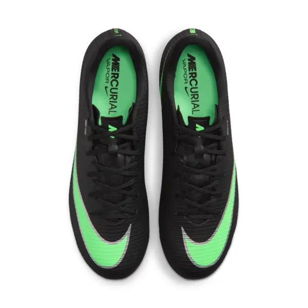 Nike Mercurial Vapor 17 Academy Artificial-grass Low-top Soccer Cleats - Black