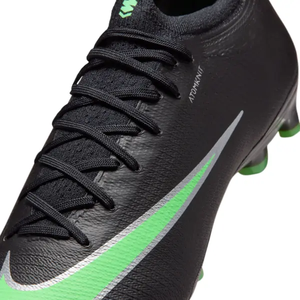 Nike Mercurial Vapor 17 Elite Artificial-grass Low-top Soccer Cleats - Black