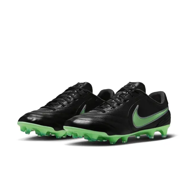 Nike Tiempo Ligera Pro Firm-ground Low-top Soccer Cleats - Black