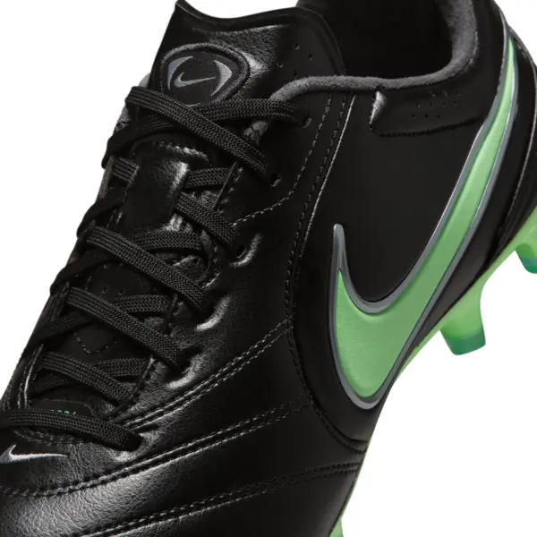 Nike Tiempo Ligera Pro Firm-ground Low-top Soccer Cleats - Black
