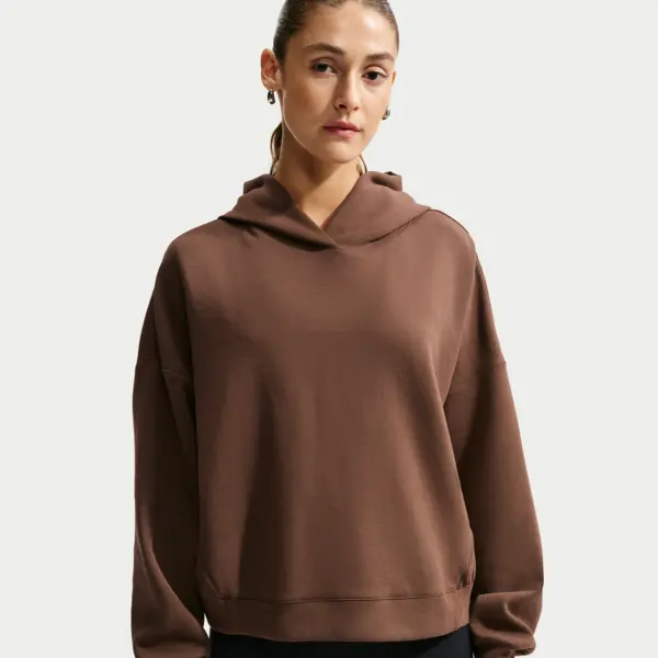 Nike 24.7 Impossiblysoft Pullover Hoodie - Brown