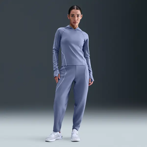 Nike Universa Dri-fit Mid-rise Loose 7/8 Pants - Blue