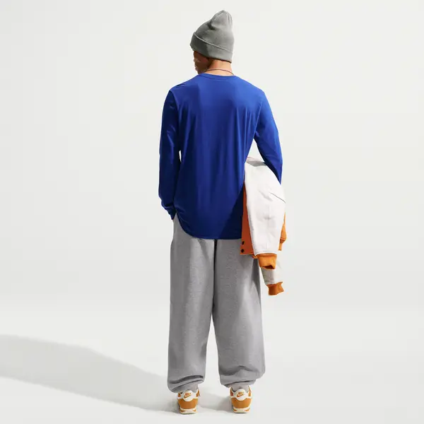 Nike Sportswear Club Long-sleeve T-shirt - Blue