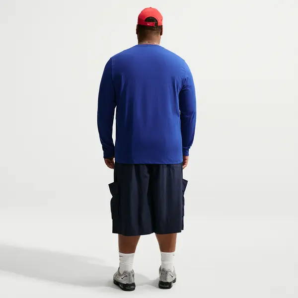 Nike Sportswear Club Long-sleeve T-shirt - Blue