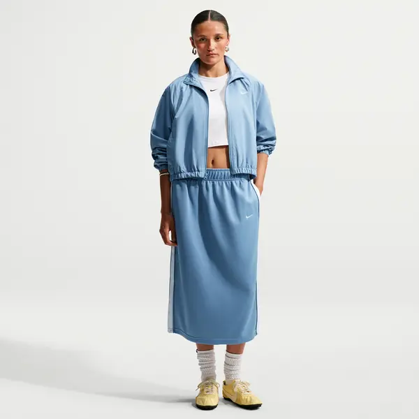 Nike Sportswear Loose Midi Track Skirt - Blue