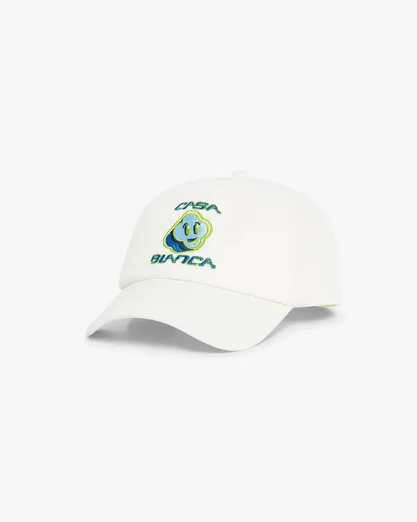 Casablanca Blue Cc Smile Cap By