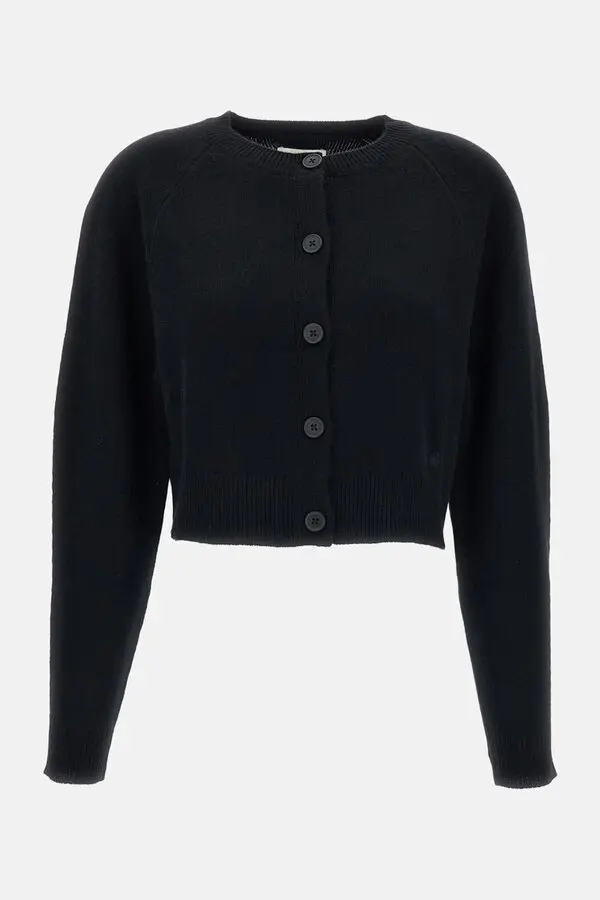 Loulou De Saison Heike Short Cardigan - Black
