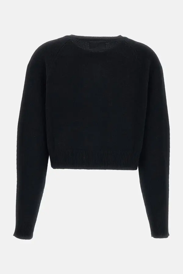 Loulou De Saison Heike Short Cardigan - Nero
