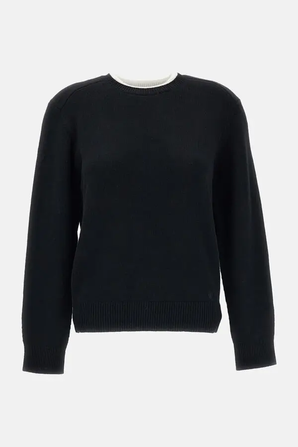 Loulou De Saison Otis Two-tone Cashmere Sweater