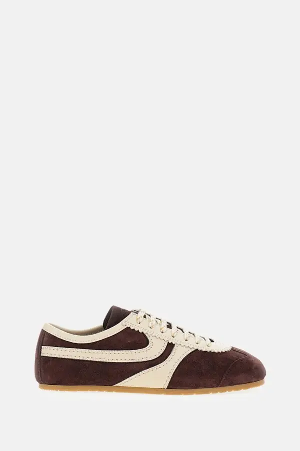 Dries Van Noten Suede Sneakers - Viola