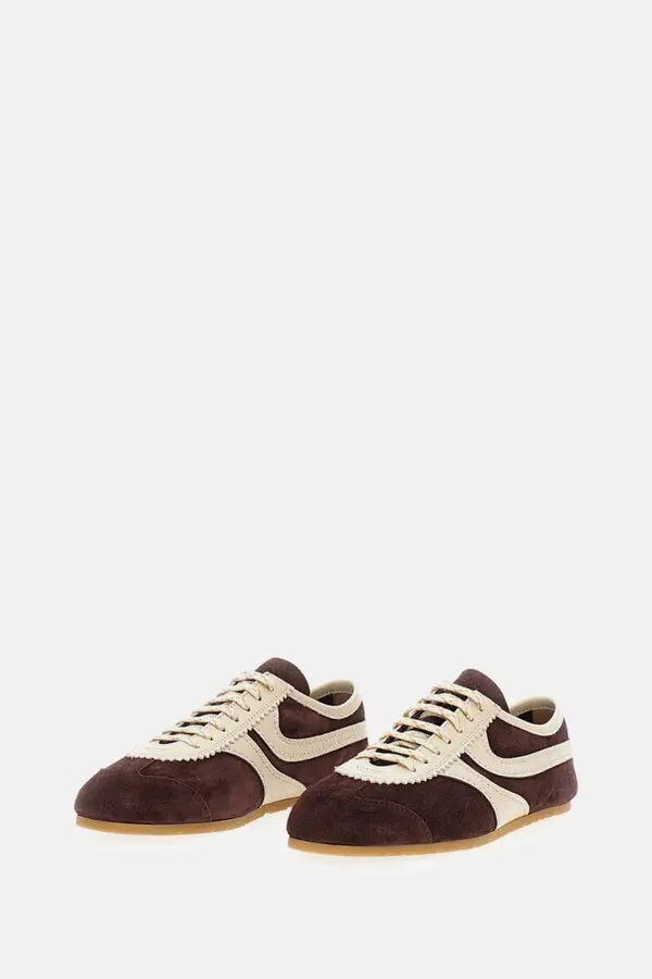 Dries Van Noten Suede Sneakers - Viola