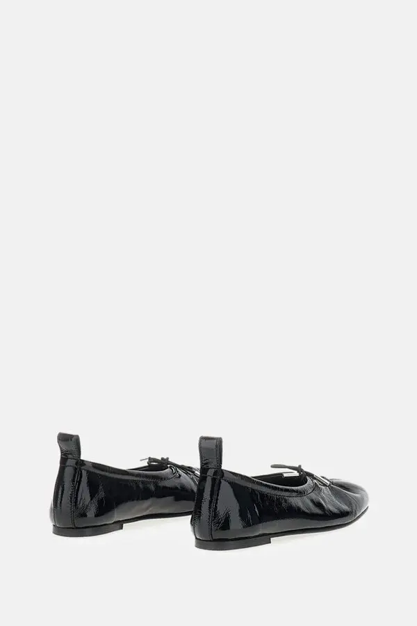 ALOHAS Rosalind Ballet Flats In Glossy Leather