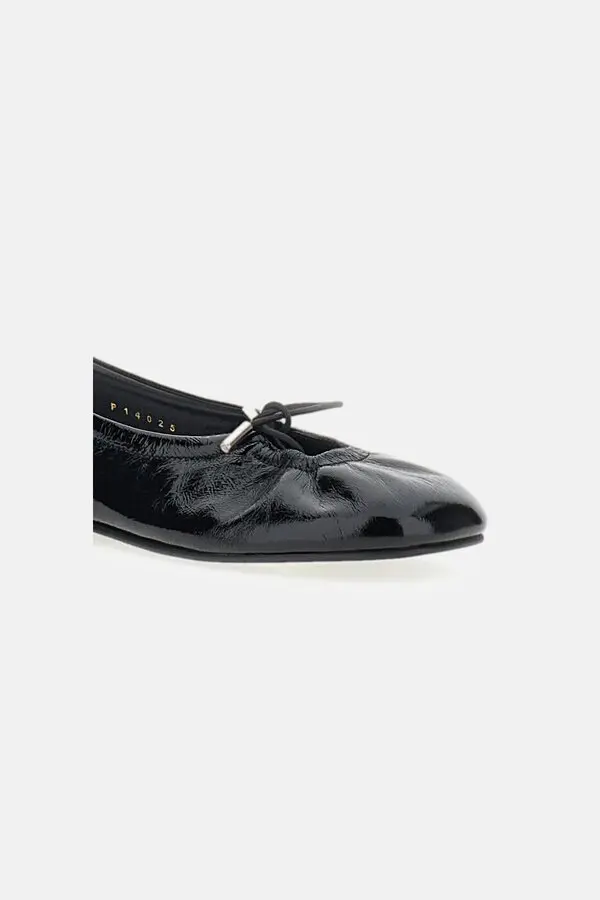 ALOHAS Rosalind Ballet Flats In Glossy Leather