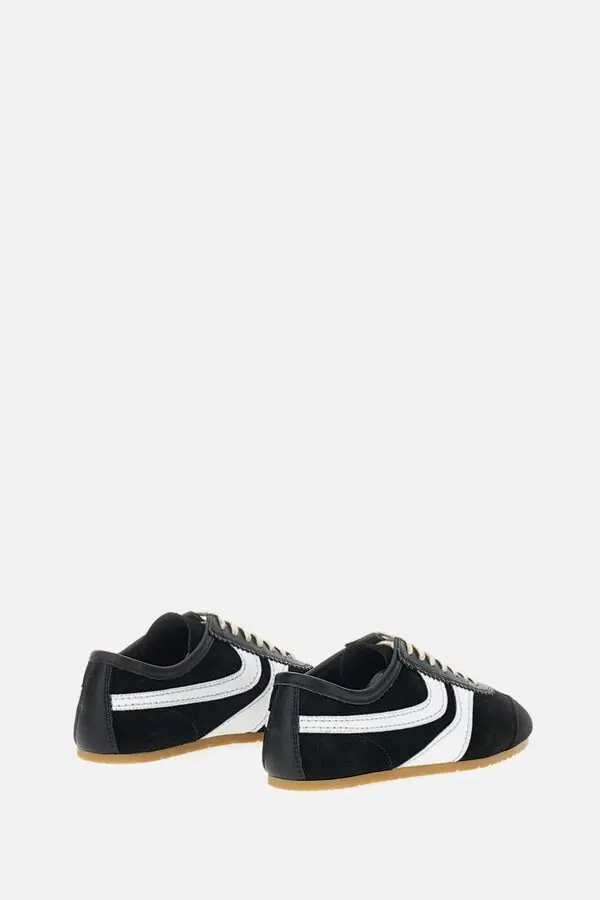 Dries Van Noten Suede Sneakers - Nero