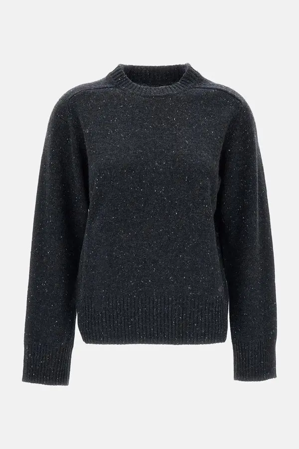 Loulou De Saison Baltra Cashmere Crew Neck Sweater - Grigio